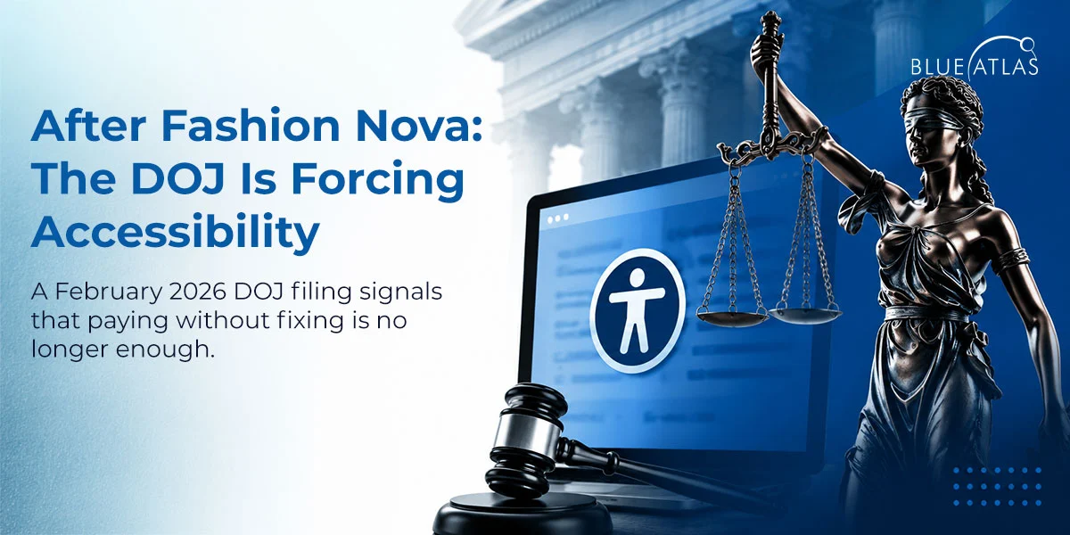 DOJ ADA Web Accessibility Settlements: What Changed in 2026